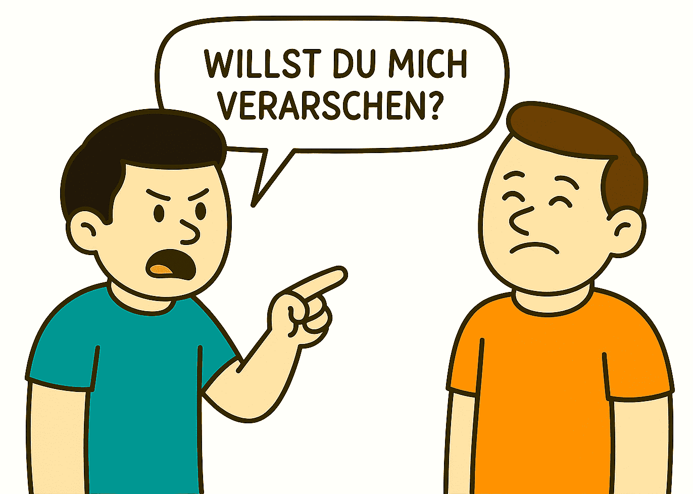 "Verarschen": Synonyme, Bedeutung und Beispiele aus dem Alltag